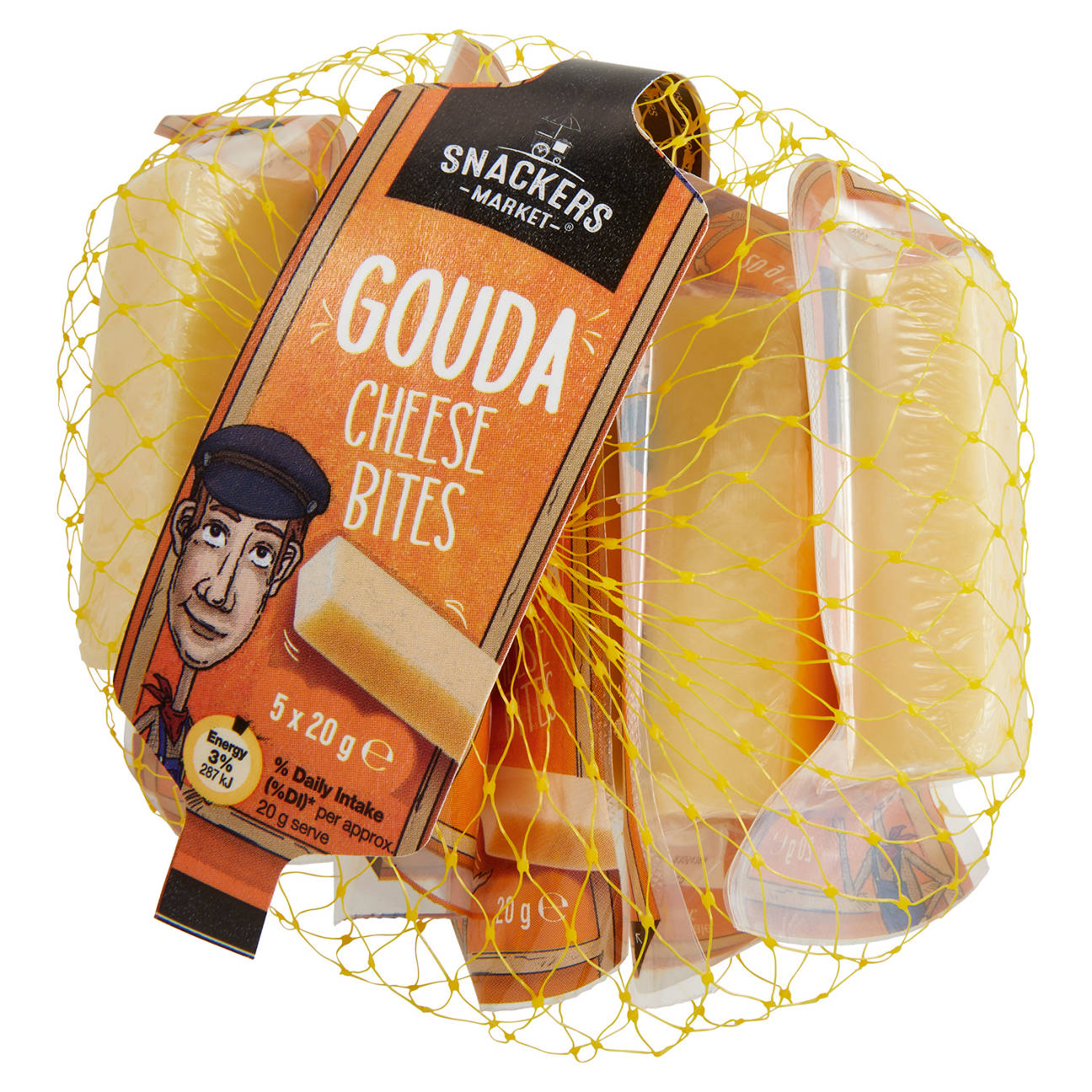 Gouda Cheese Bites 5 Pack 20g