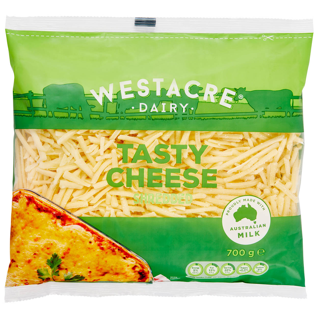 Tasty Shredded Cheese 700g