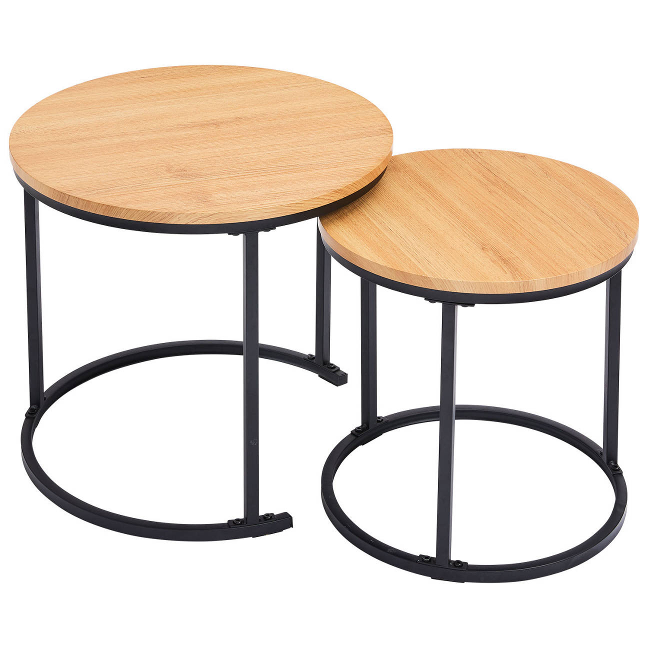 Nesting Side Tables Round