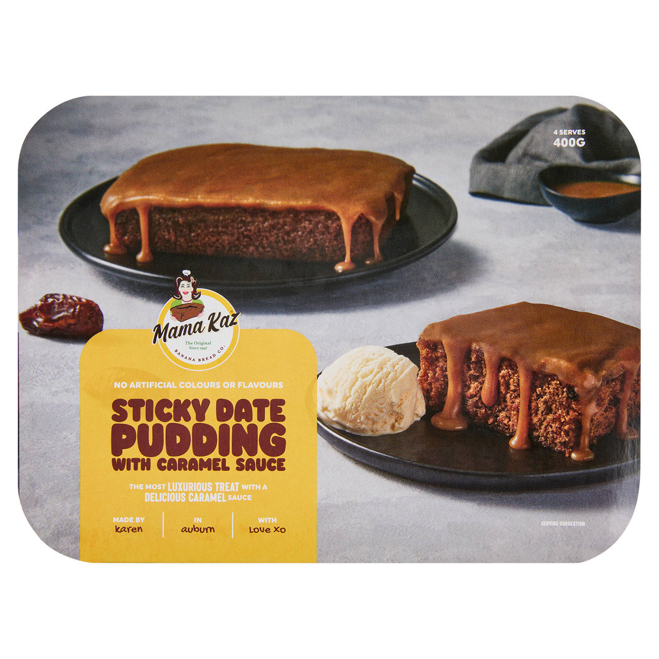 Sticky Date Pudding 400g