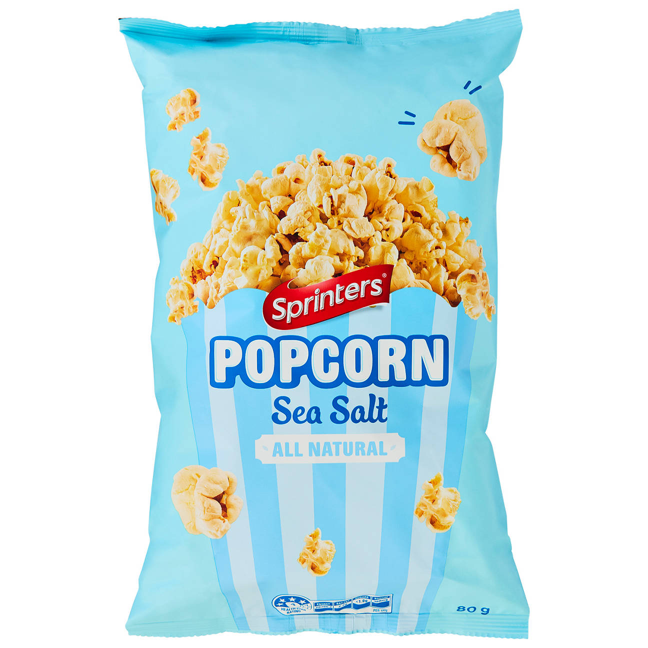 Sea Salt Popcorn 80g
