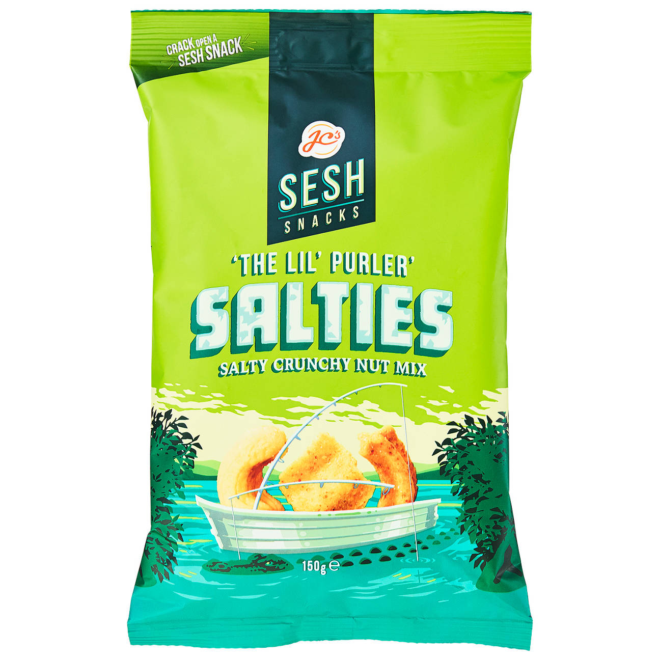 Sesh Snack Mixed Nuts Salties 150g