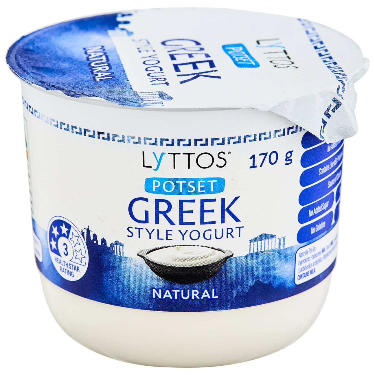Pot Set Greek Style Yogurt 170g