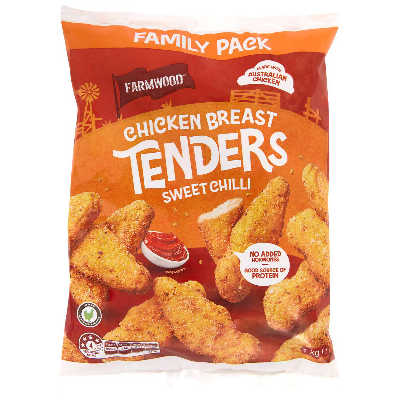 Chicken Breast Tenders Sweet Chilli 1kg