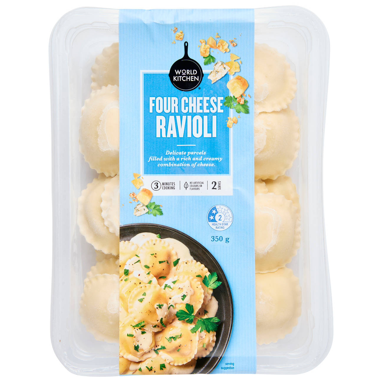 Four Cheese Ravioli 350g