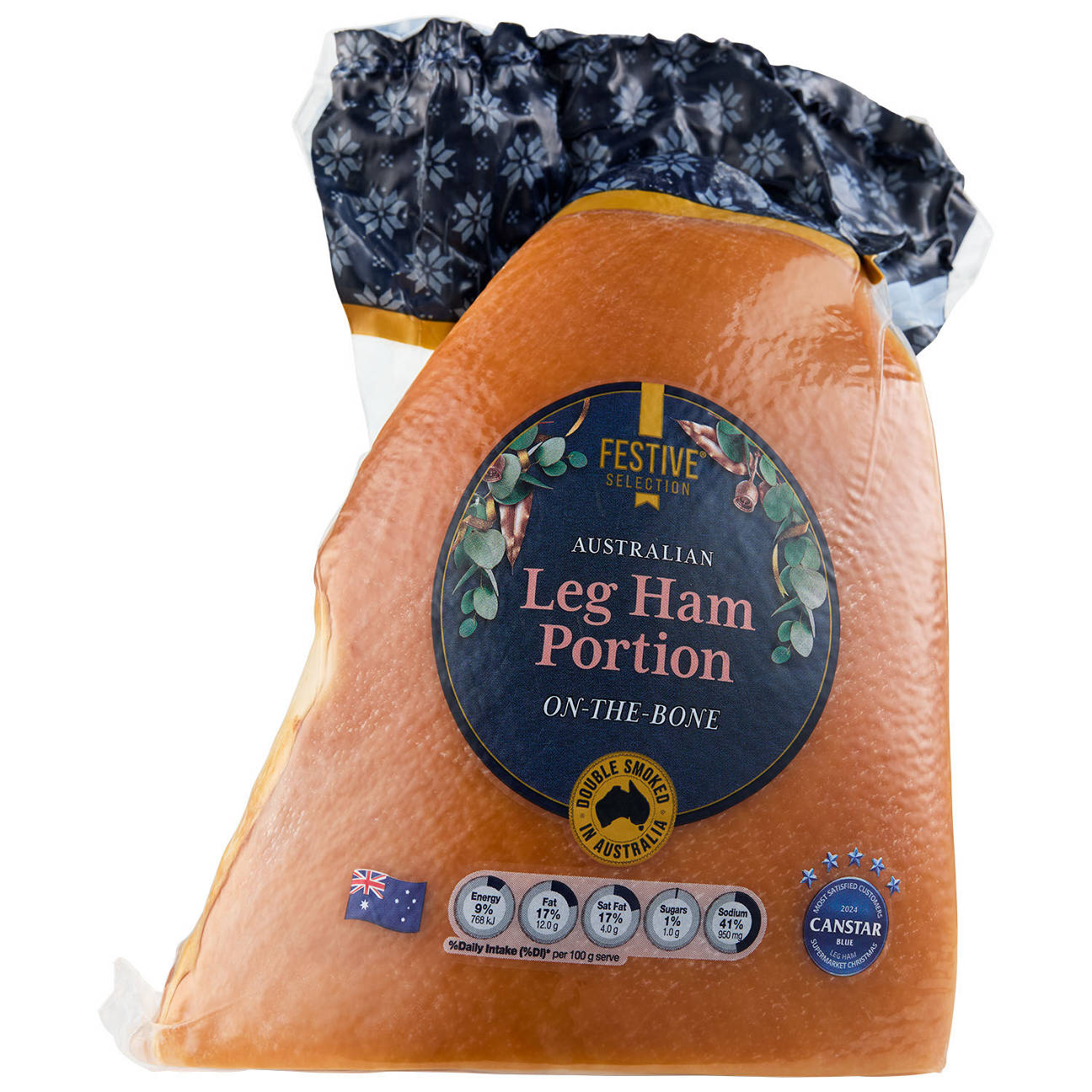 Australian Quarter Portion Leg Ham Bone In