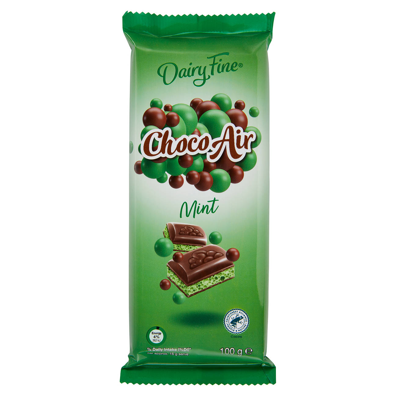 Choco Air Mint 100g
