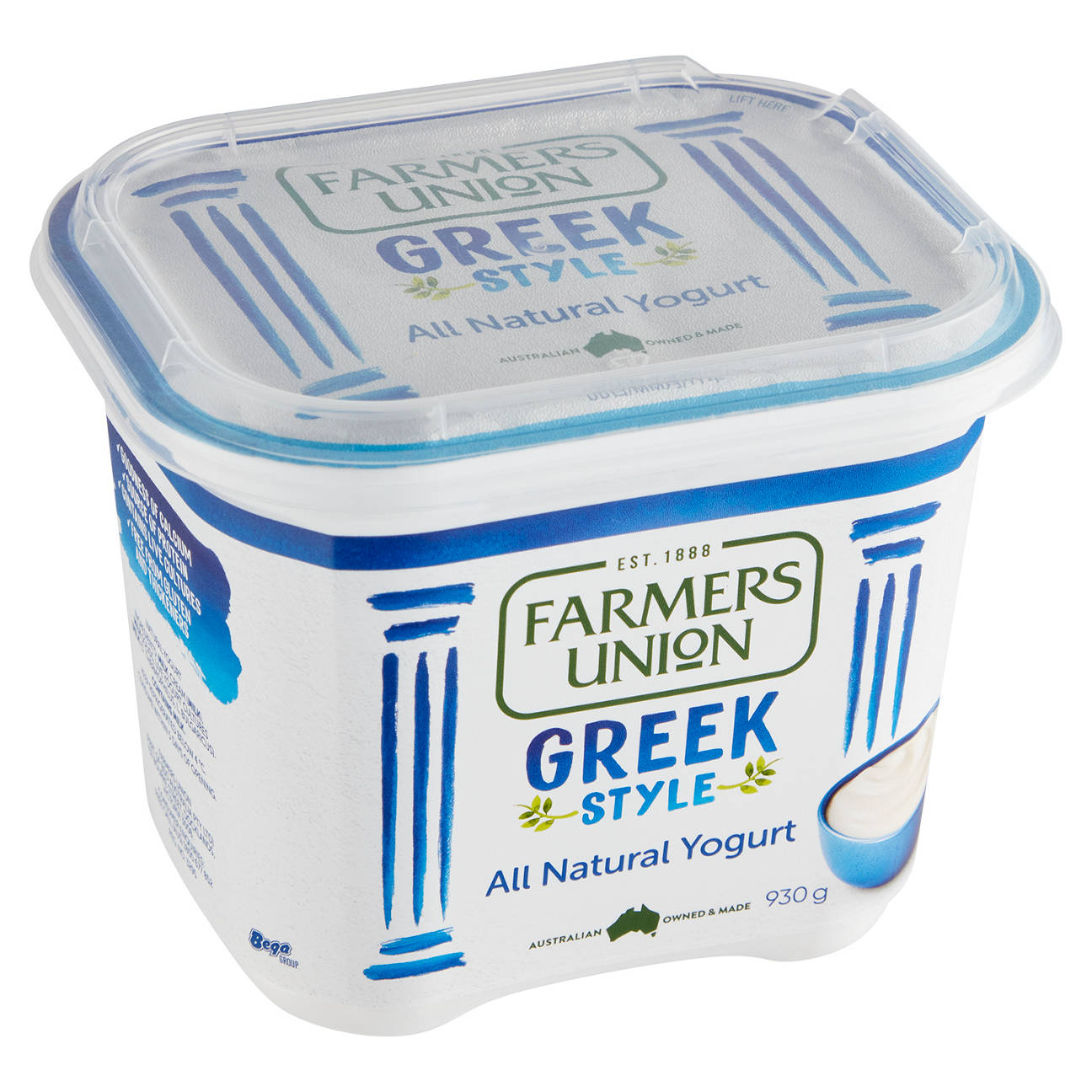 Greek Style Natural Yoghurt 930g