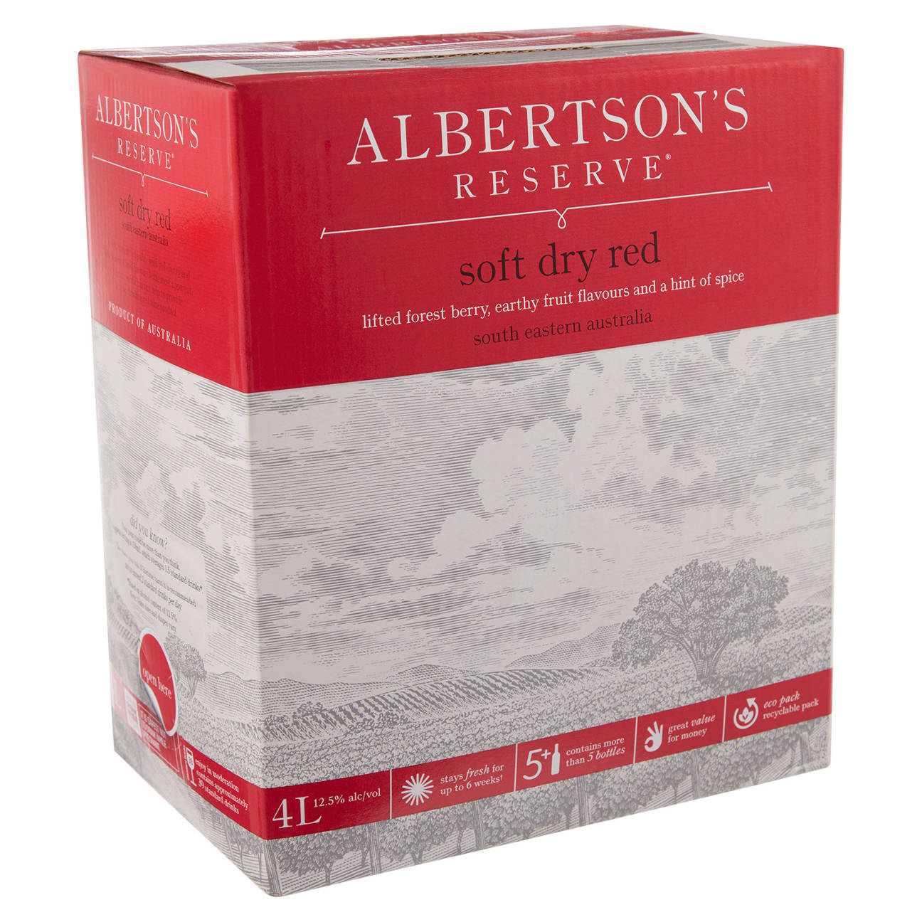 Soft Dry Red Cask 4L