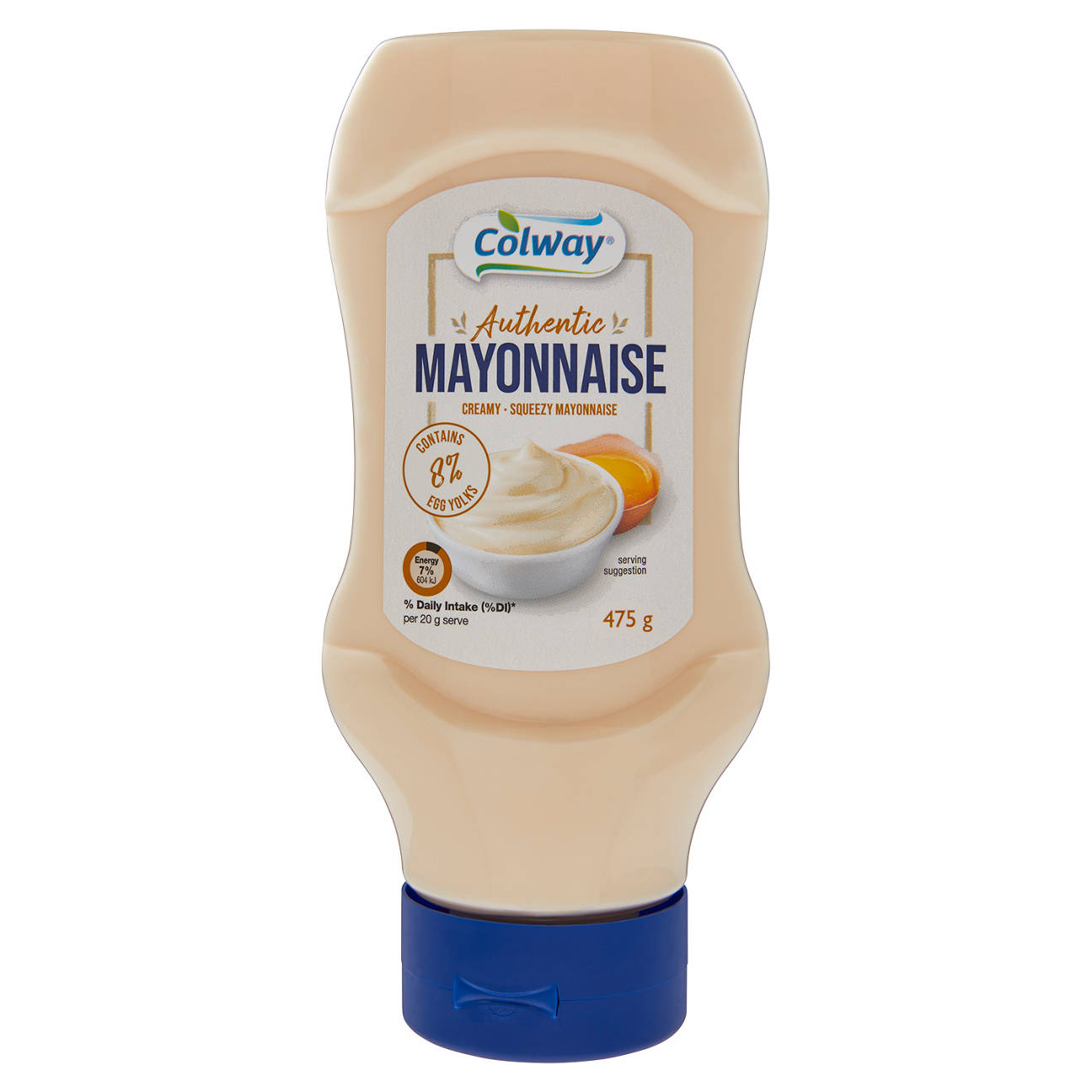 Authentic Mayonnaise Squeeze 475g