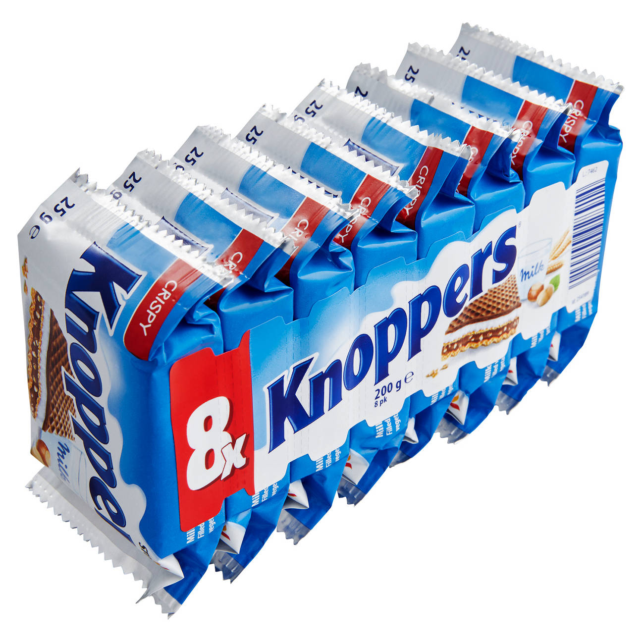 Knoppers Wafers 8 Pack 200g