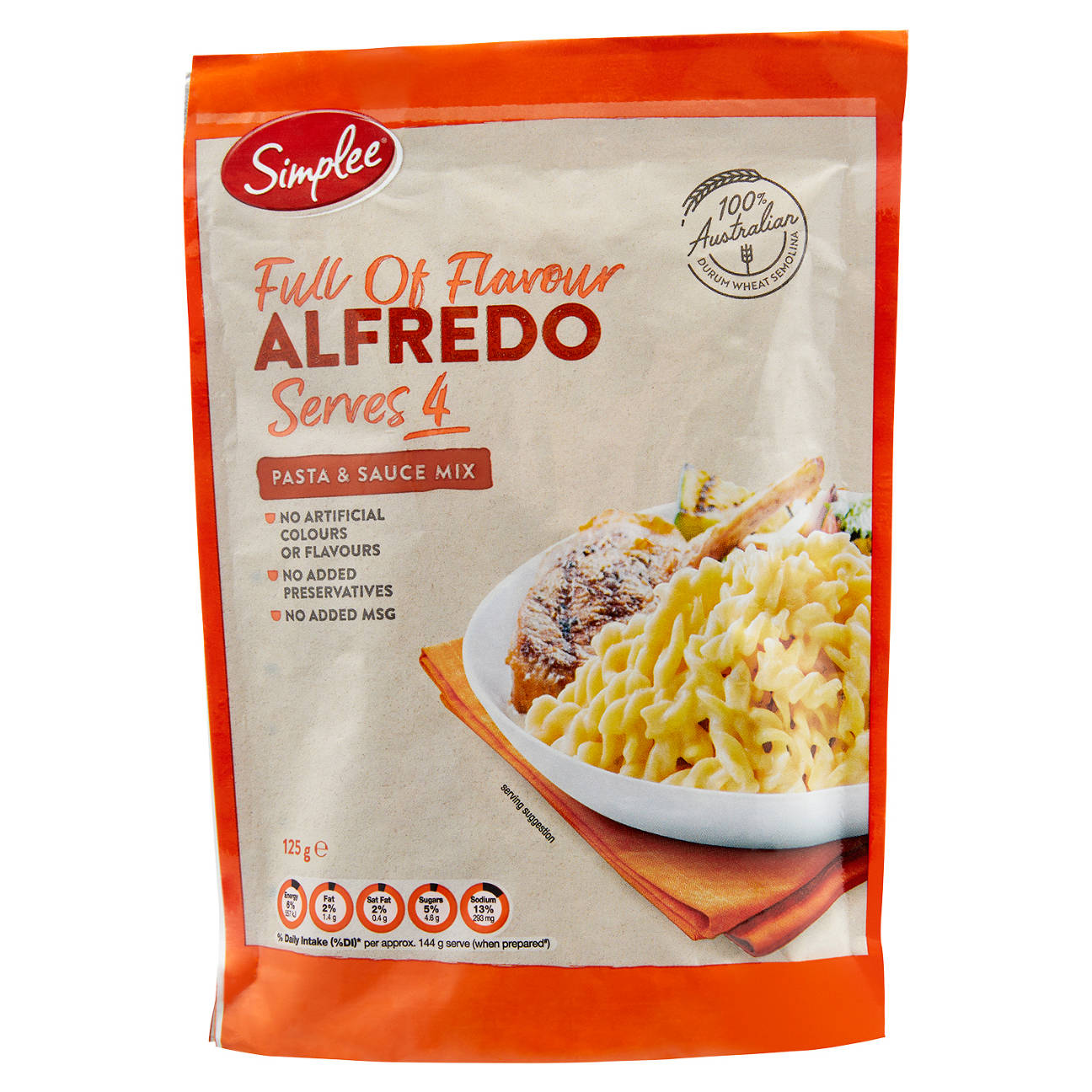 Alfredo Pasta & Sauce 125g