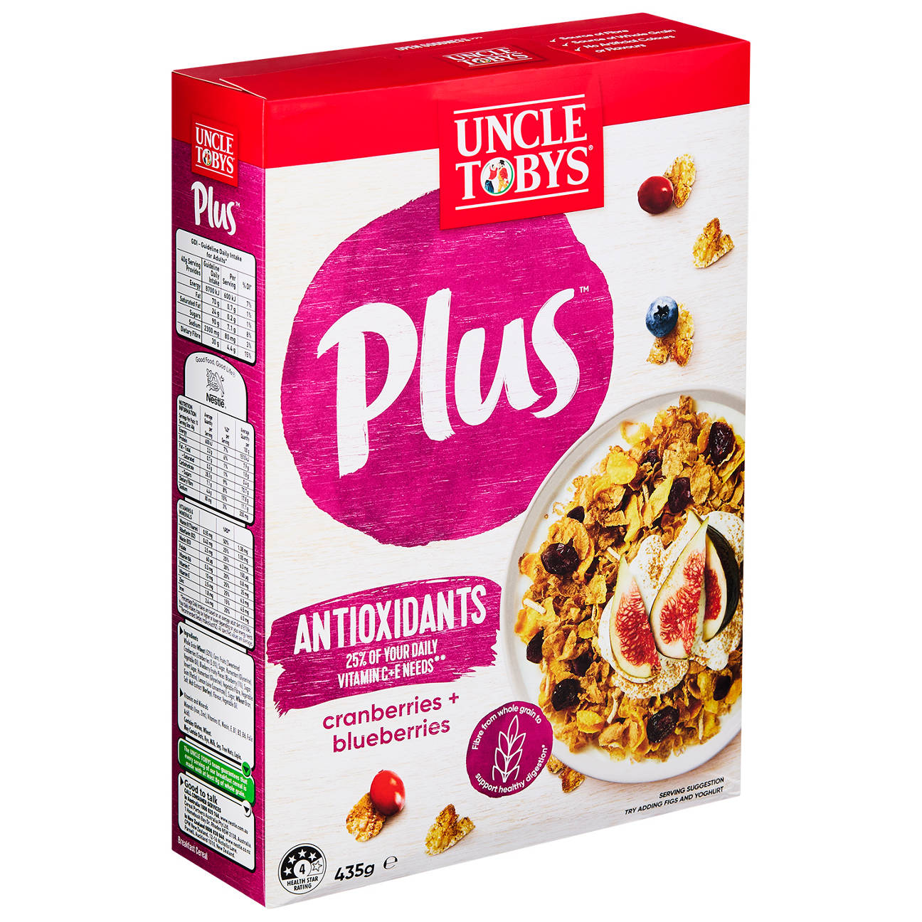 Plus Antioxidants Cereal 435g