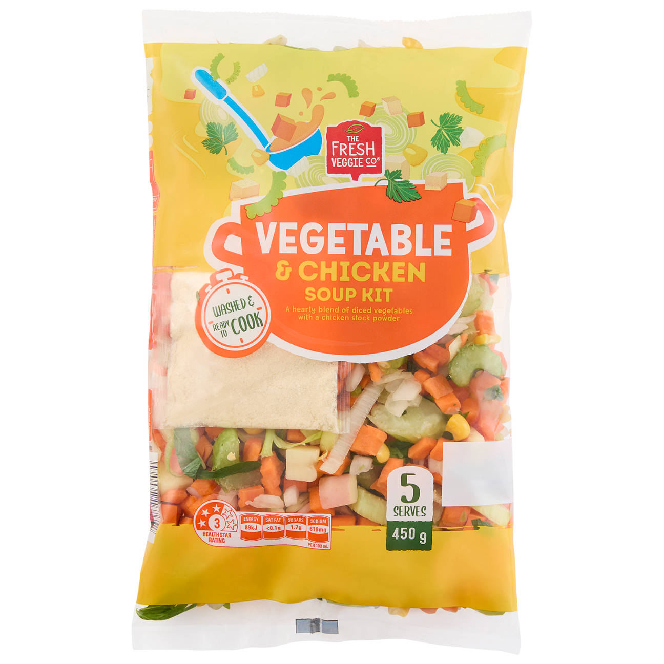 Vegetable & Chicken Soup Kit 450g