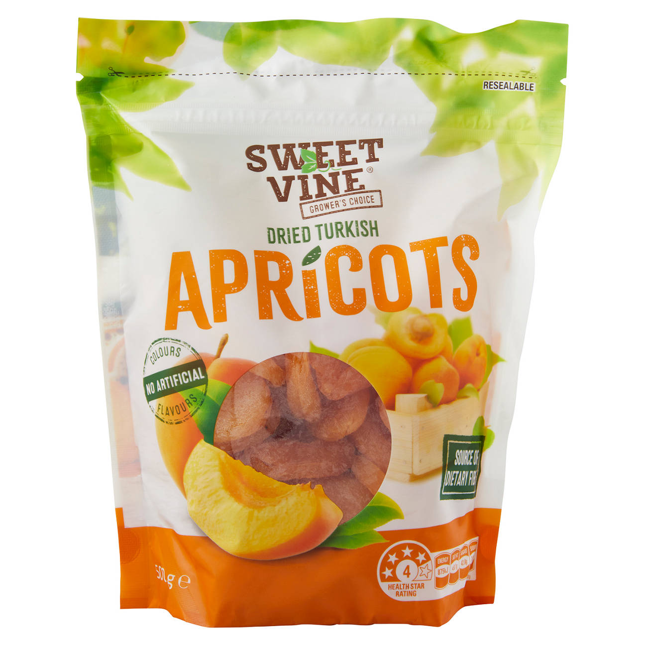 Dried Turkish Apricots 500g