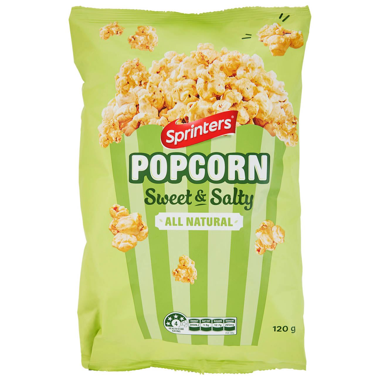 Sweet and Salty Popcorn 120g