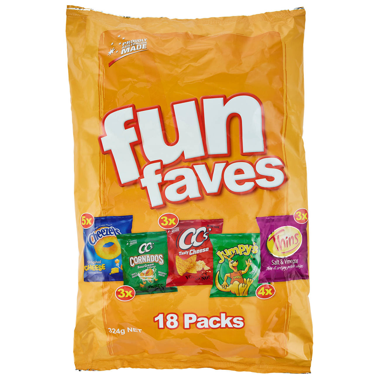 Fun Faves 18 Pack 324g