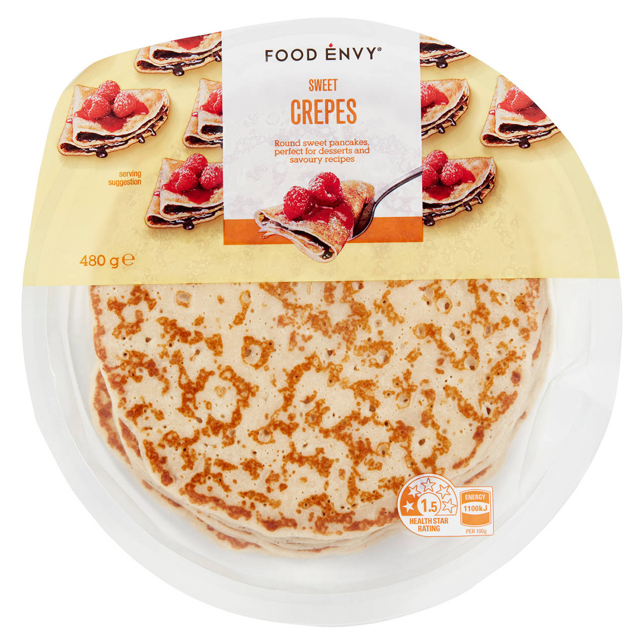 Sweet Crepes 8 Pack 480g