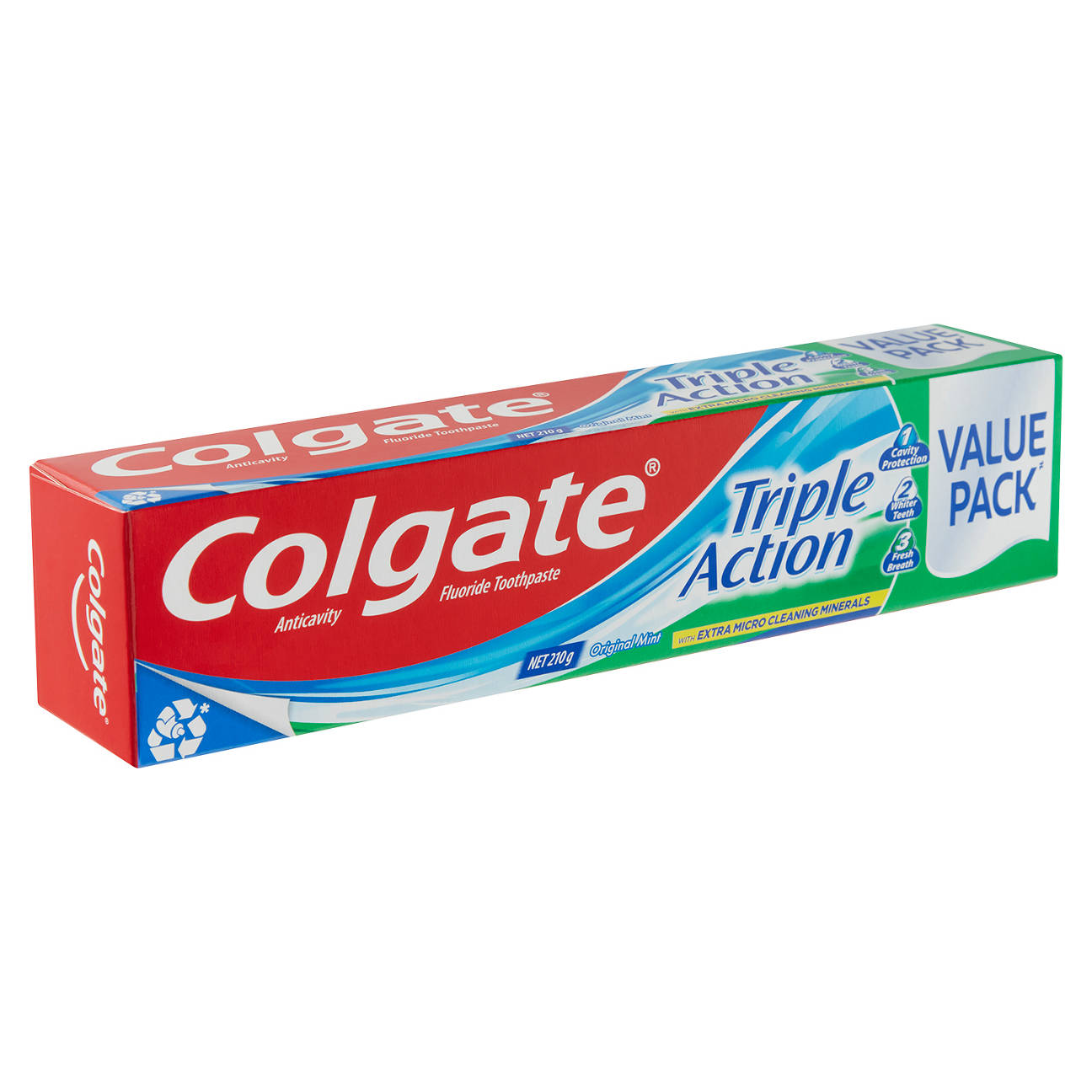 Triple Action Toothpaste 210g