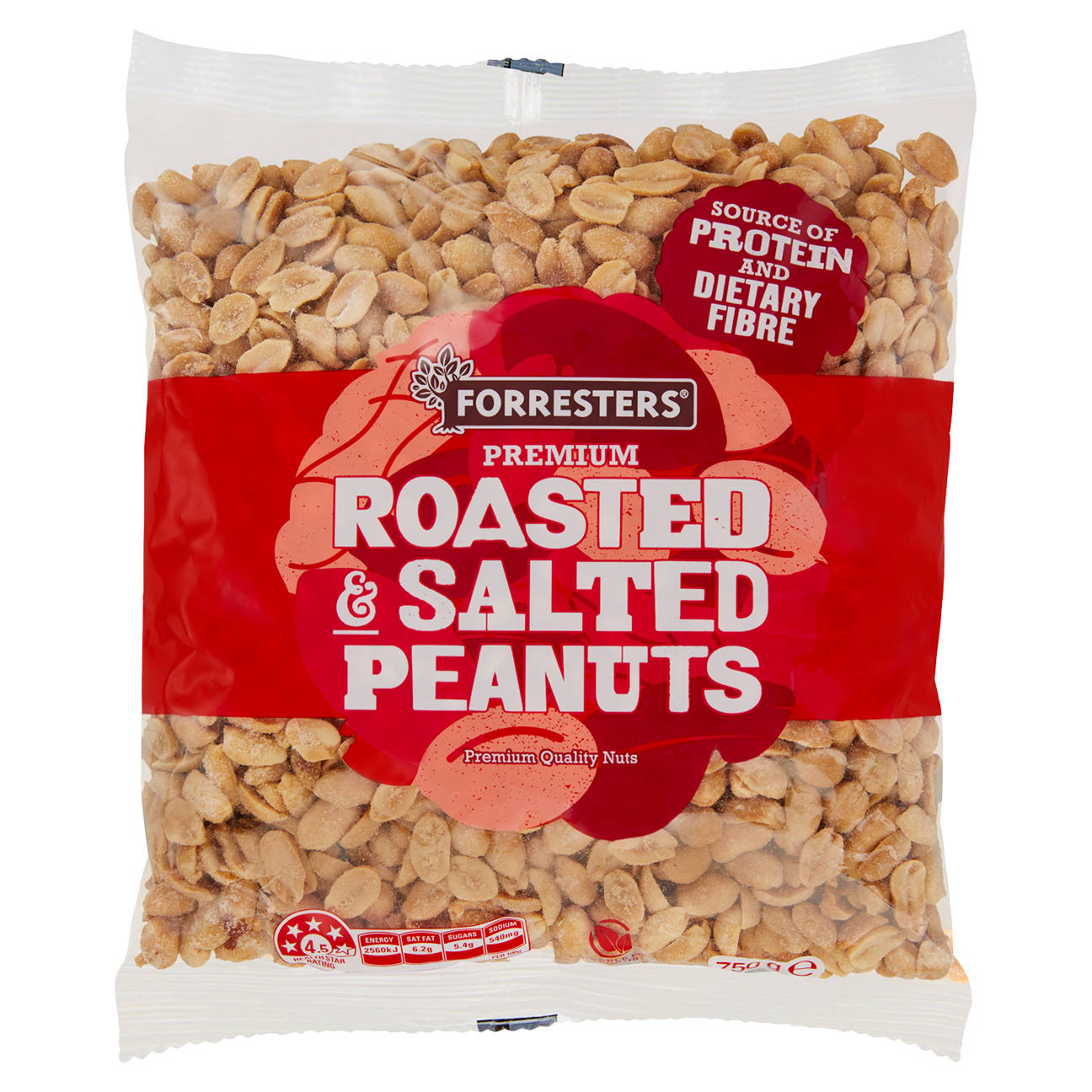 Roasted & Salted Peanuts 750g