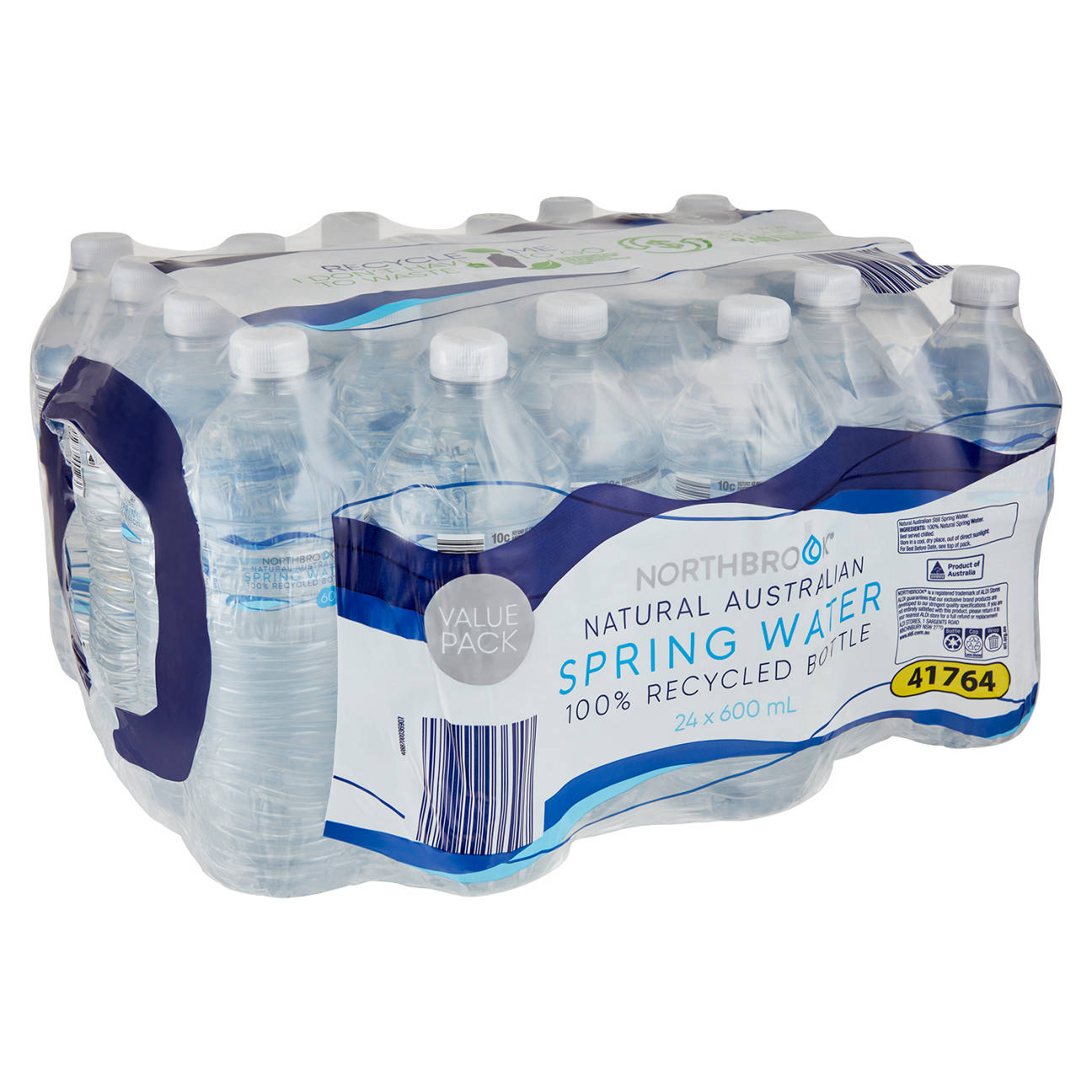 Natural Australian Spring Water 24x600ml