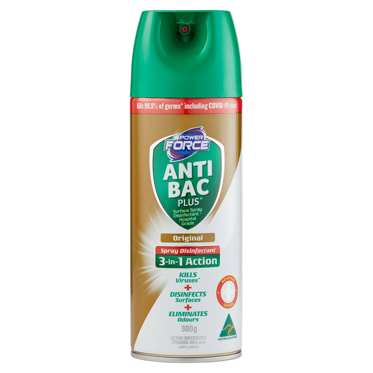 Assorted Anti Bac Plus Disinfectant Spray 300g