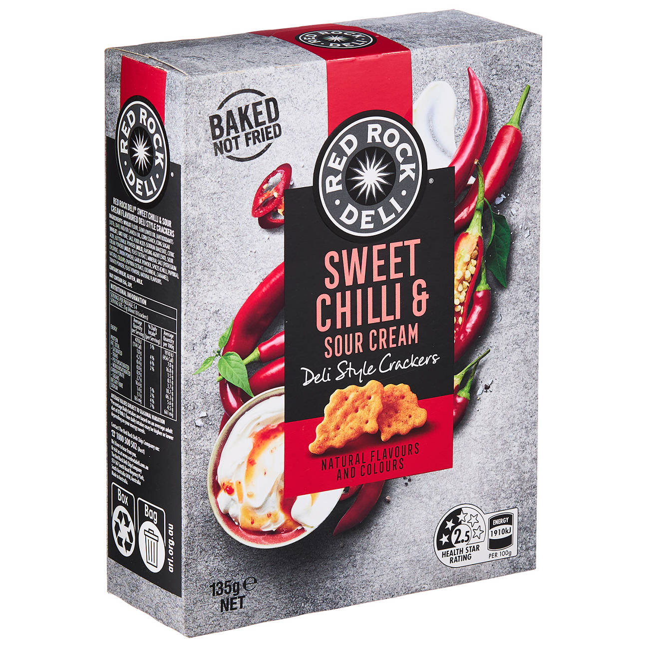 Sweet Chilli Crackers 135g