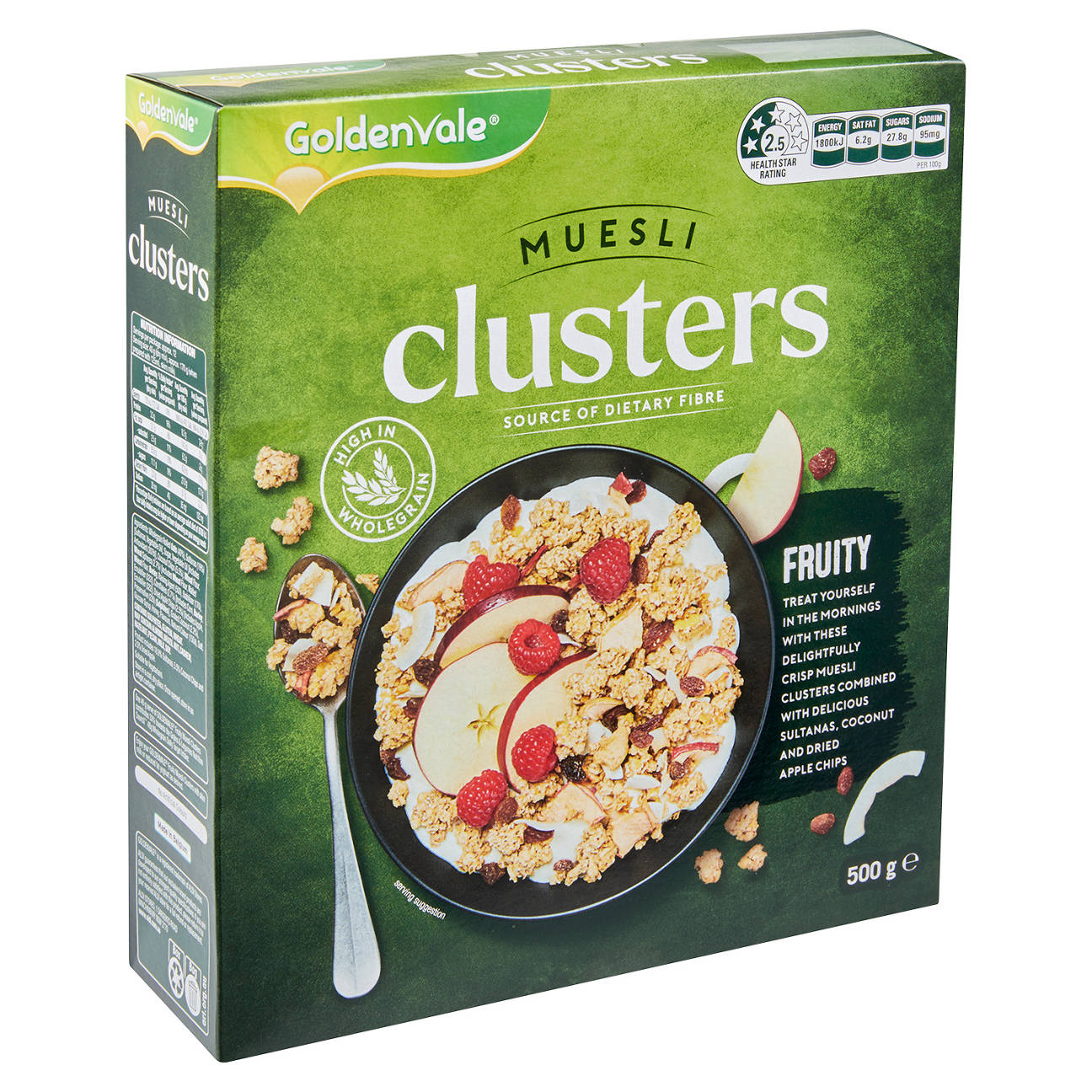 Muesli Clusters Fruity 500g