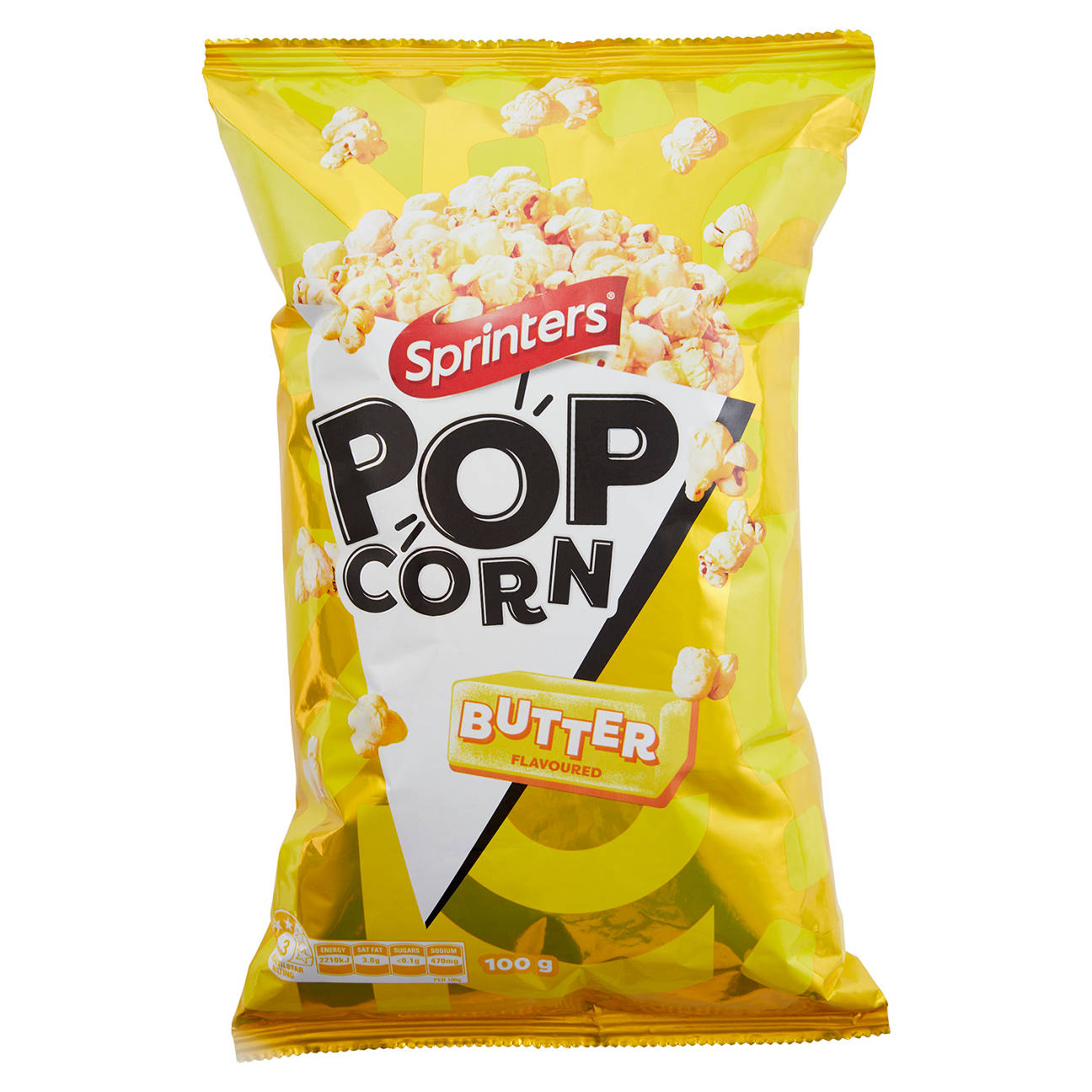 Butter Flavoured Popcorn 100g