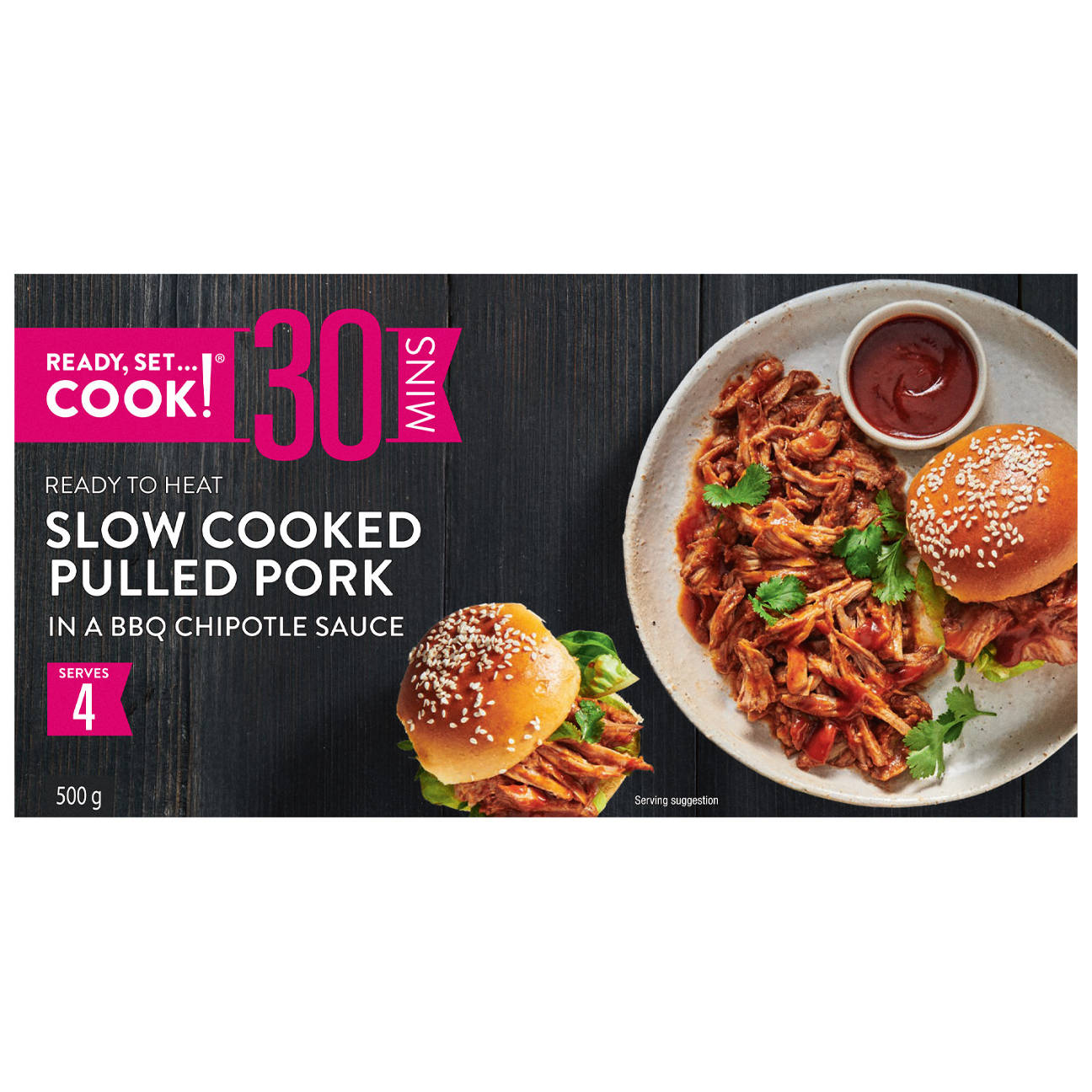 Slow Cooked Pulled Pork 500g