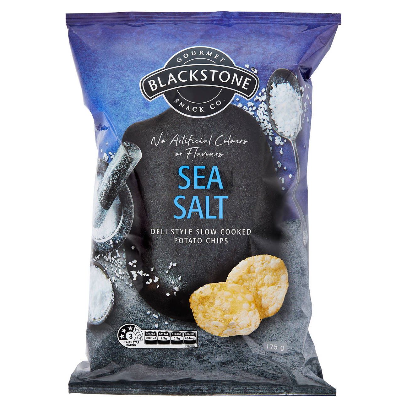 Sea Salt Flavoured Deli Style Potato Chips 175g