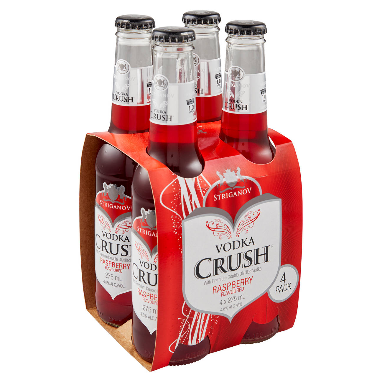 Raspberry Vodka Crush 4x275ml