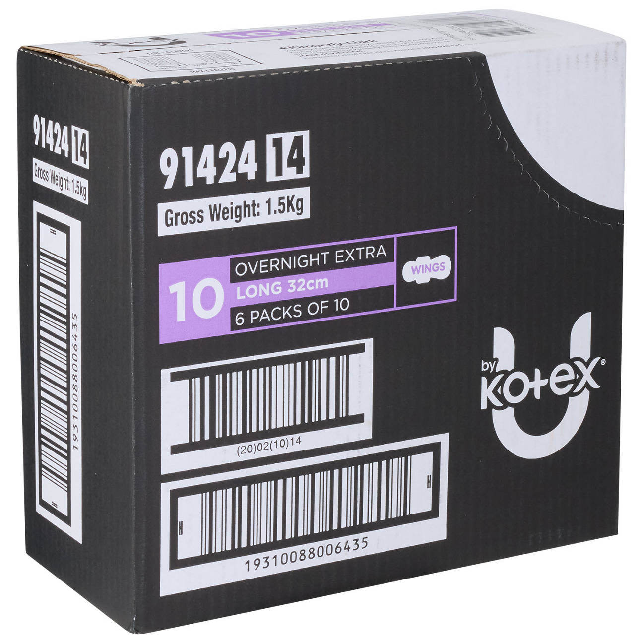 Regular Overnight Extra Pads 60 Pack