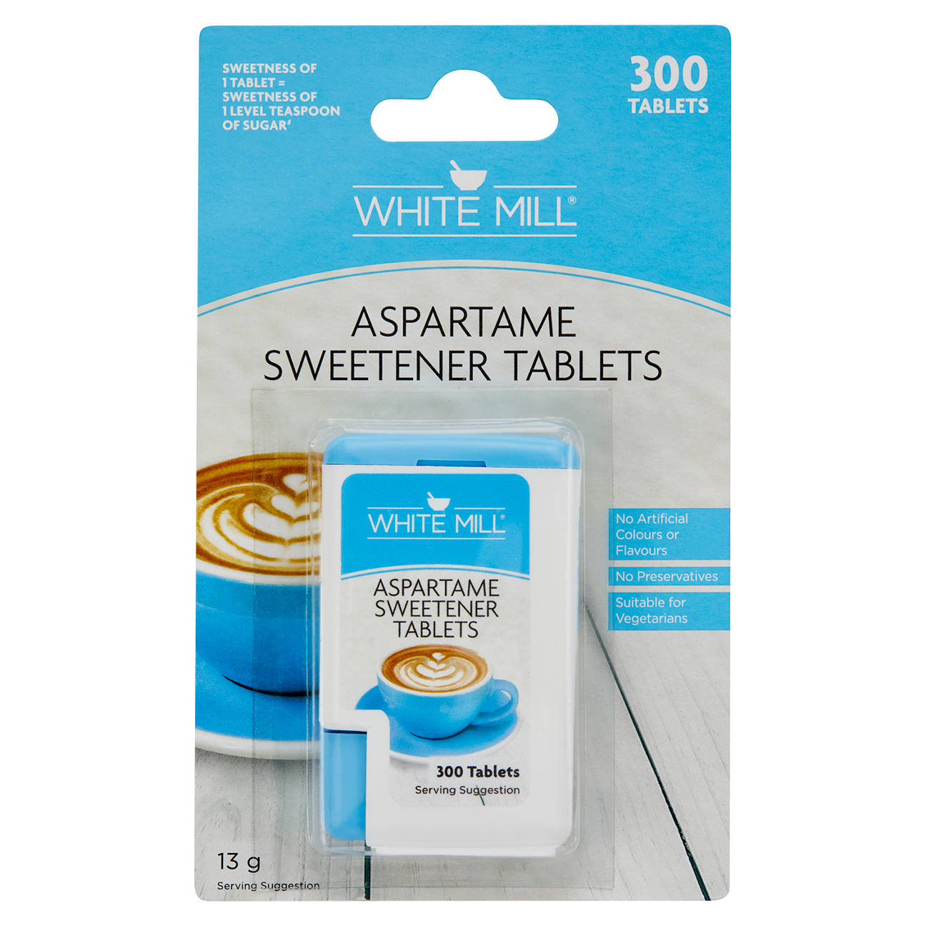 Aspartame Sweetener Tablets 300 Pack
