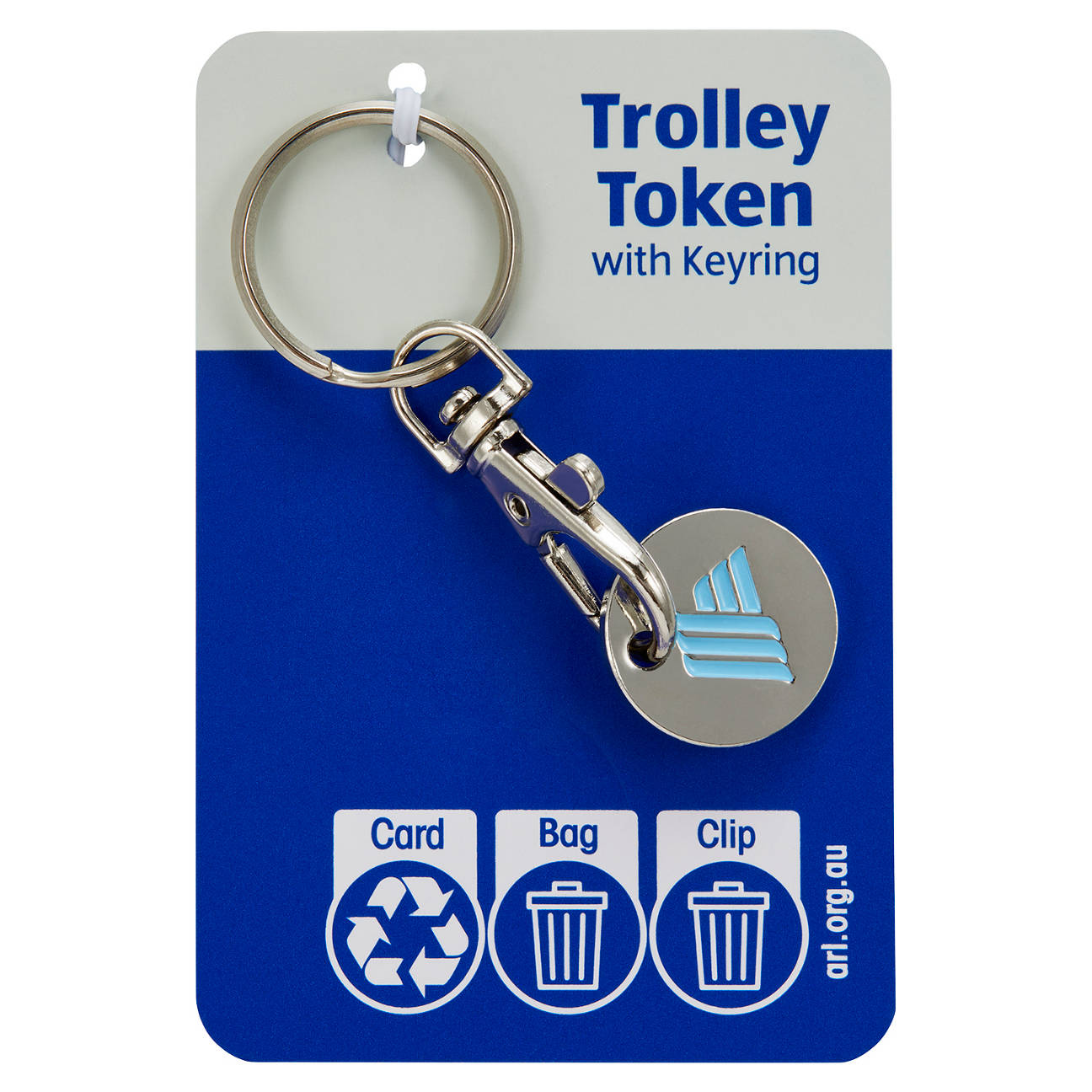 Trolley Token Key Ring