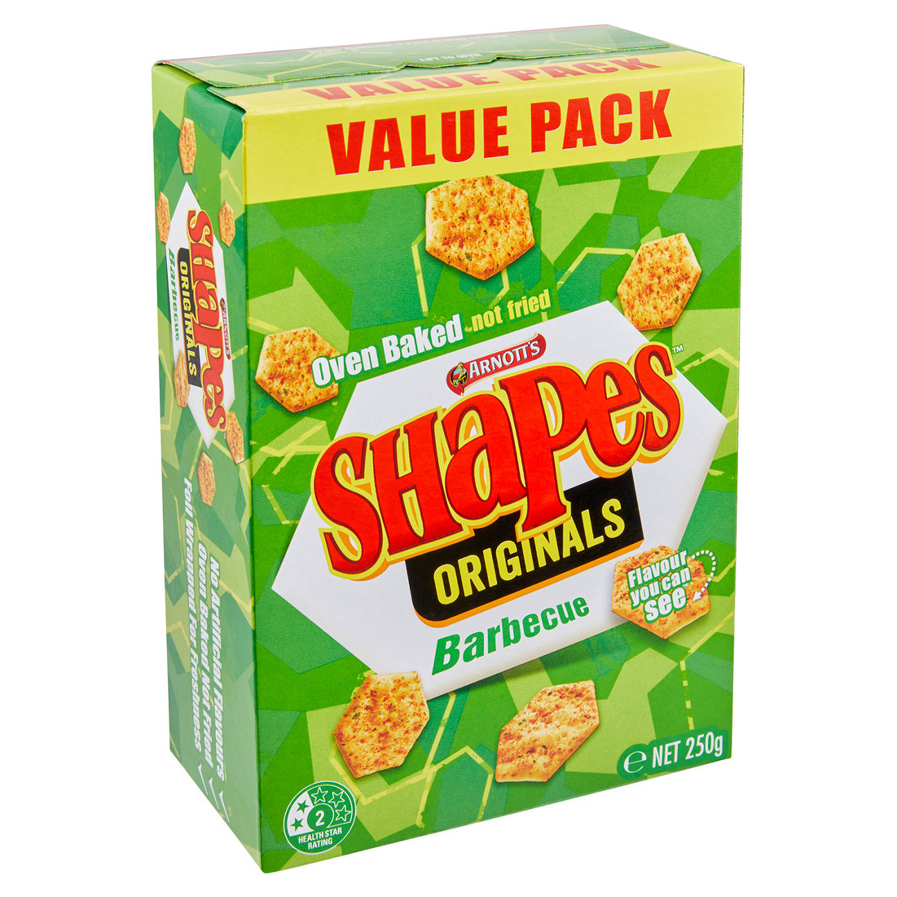 Shapes BBQ Cracker Biscuits 250g