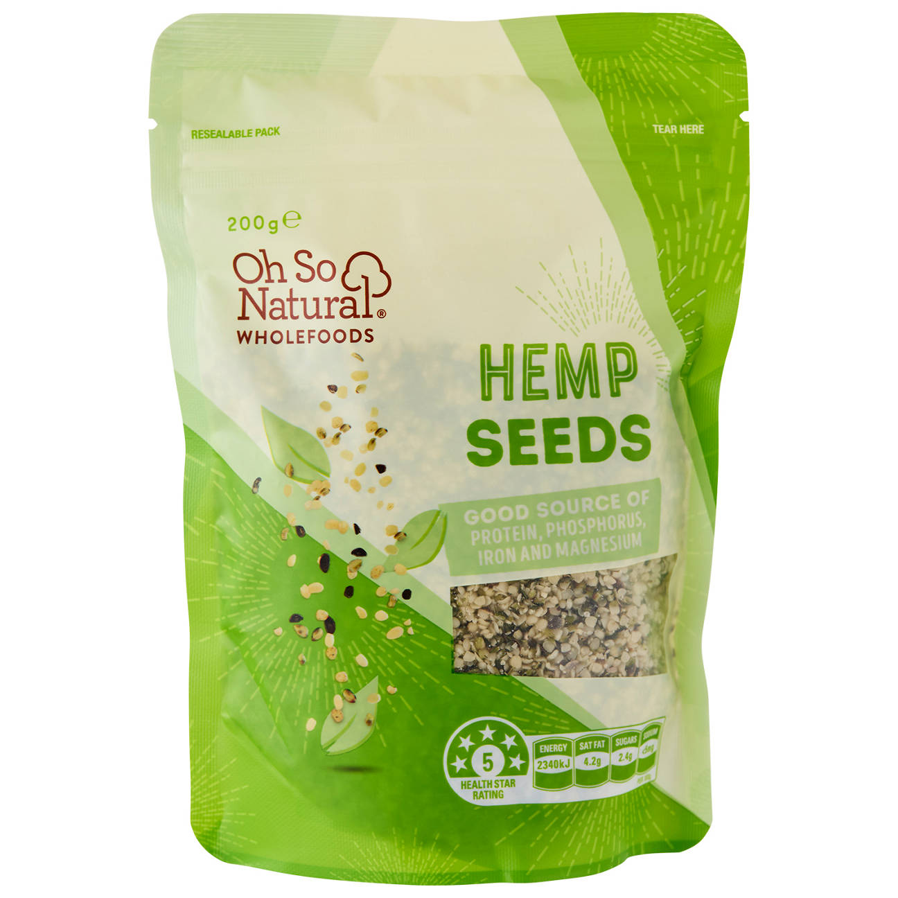 Hemp Seeds 200g