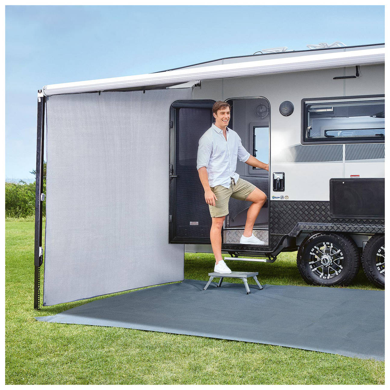 Side Wall Caravan Privacy Screen Assortment