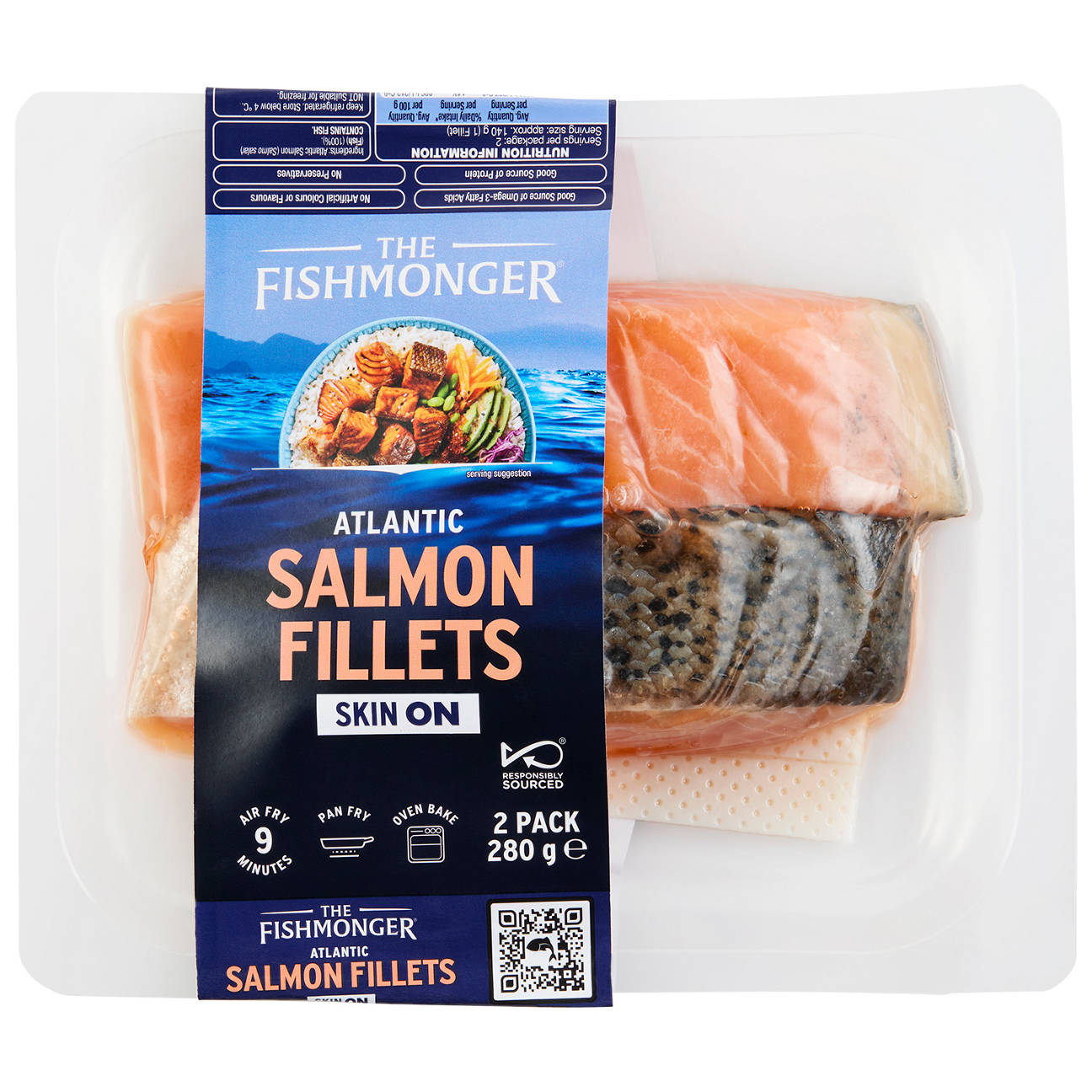 Atlantic Salmon Fillets 280g