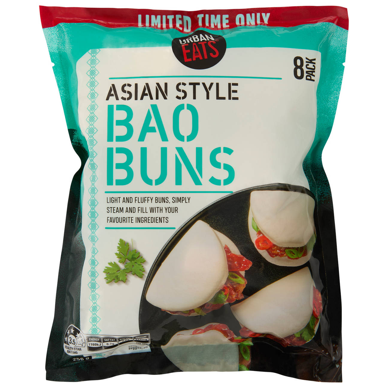 Bao Buns 8 Pack 256g