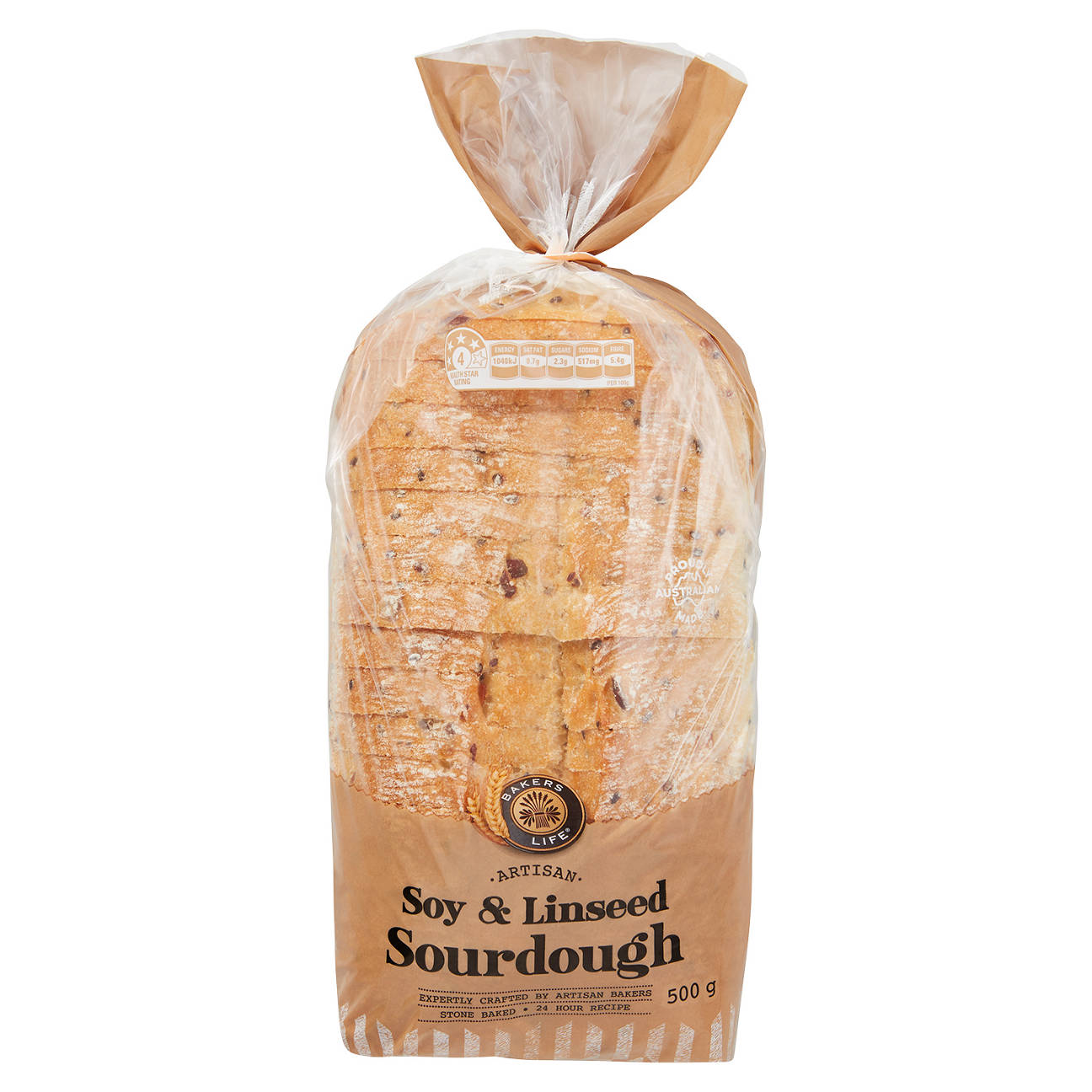 Soy & Linseed Sourdough 500g