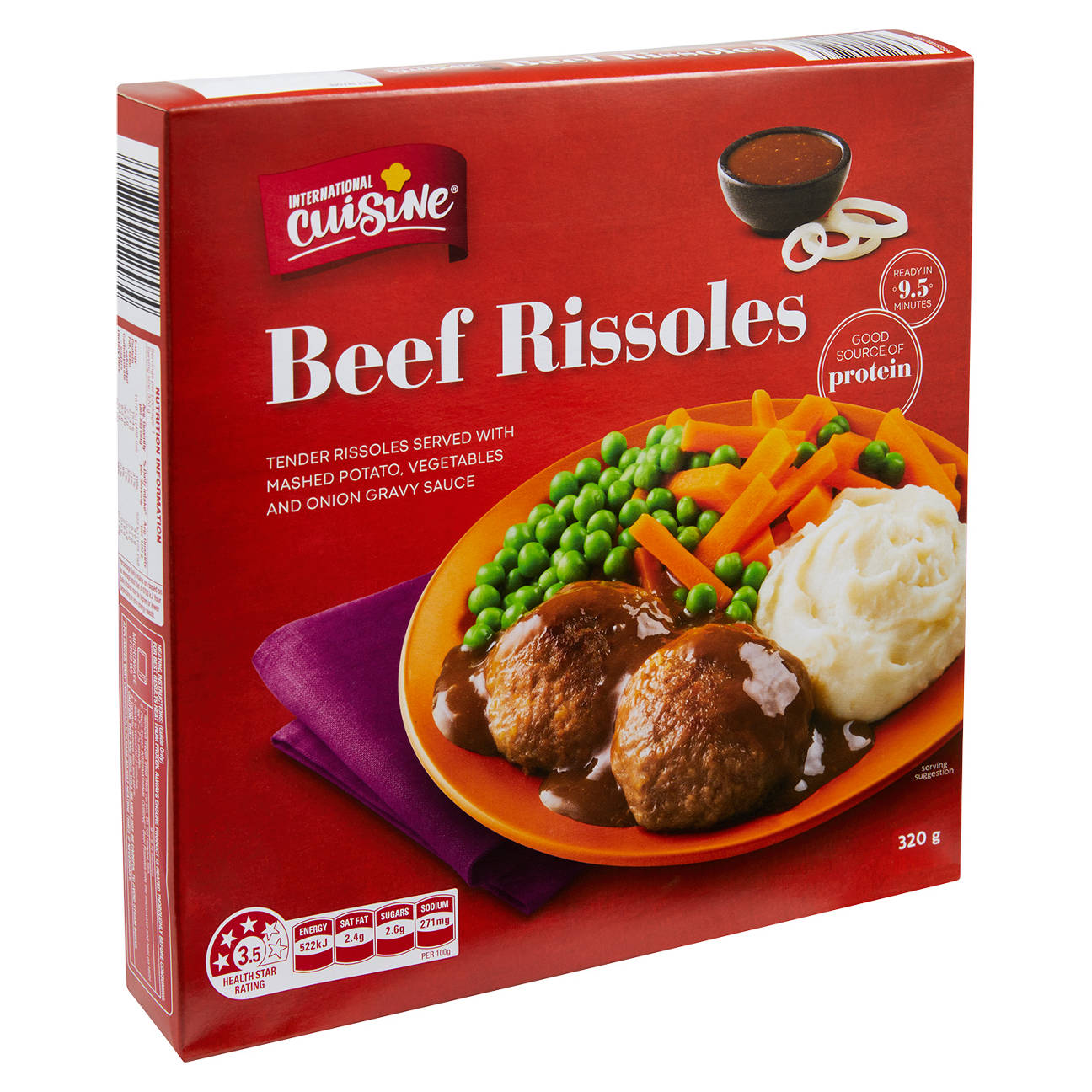 Beef Rissoles 320g