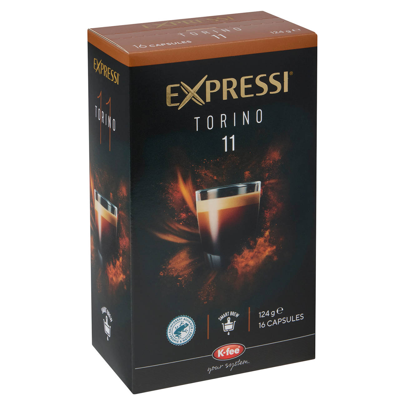 Coffee Capsules Torino 16 Pack 124g