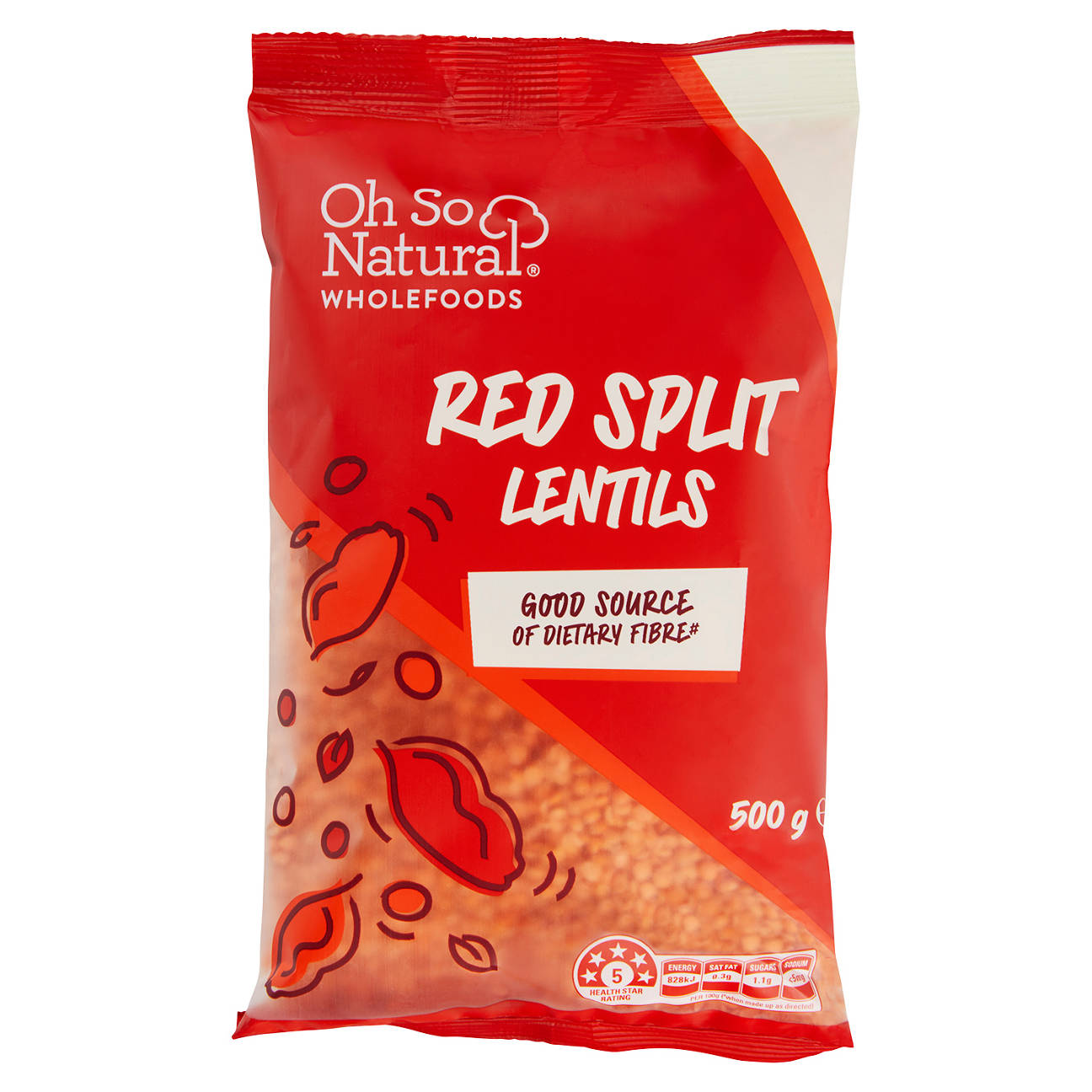 Red Lentils 500g