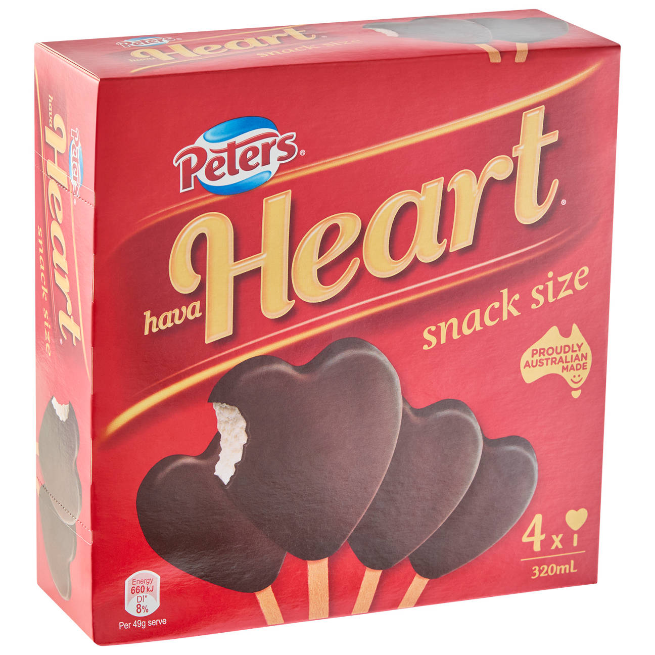 Hava Heart 4 Pack 320ml
