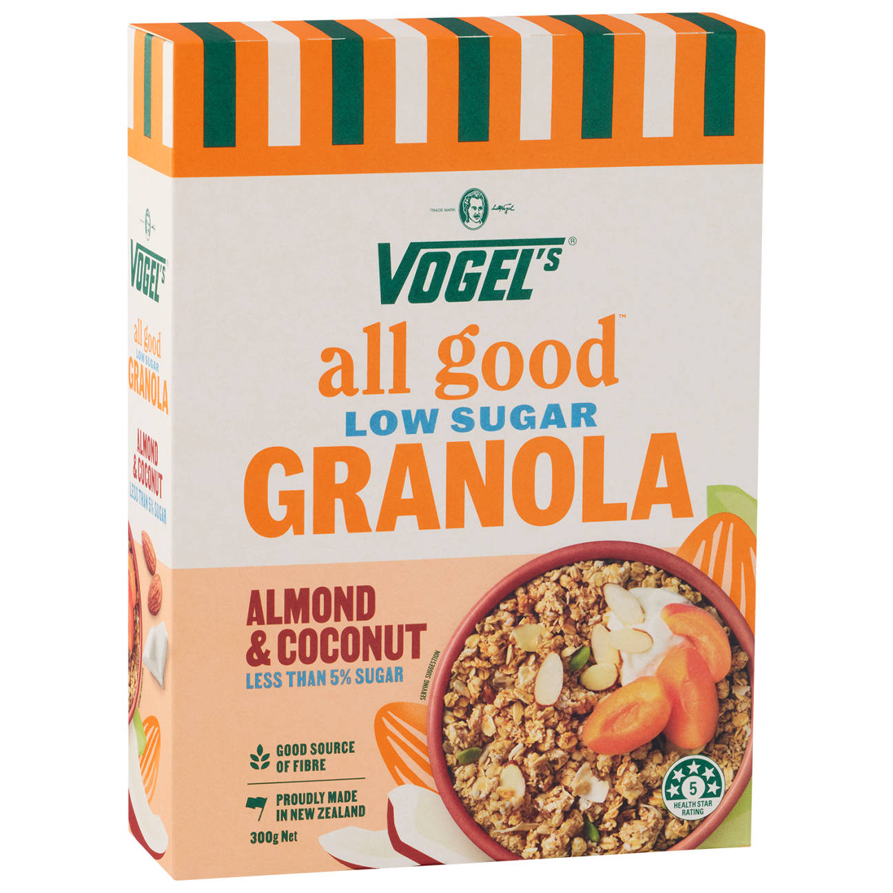 Low Sugar Granola Almond & Coconut 300g