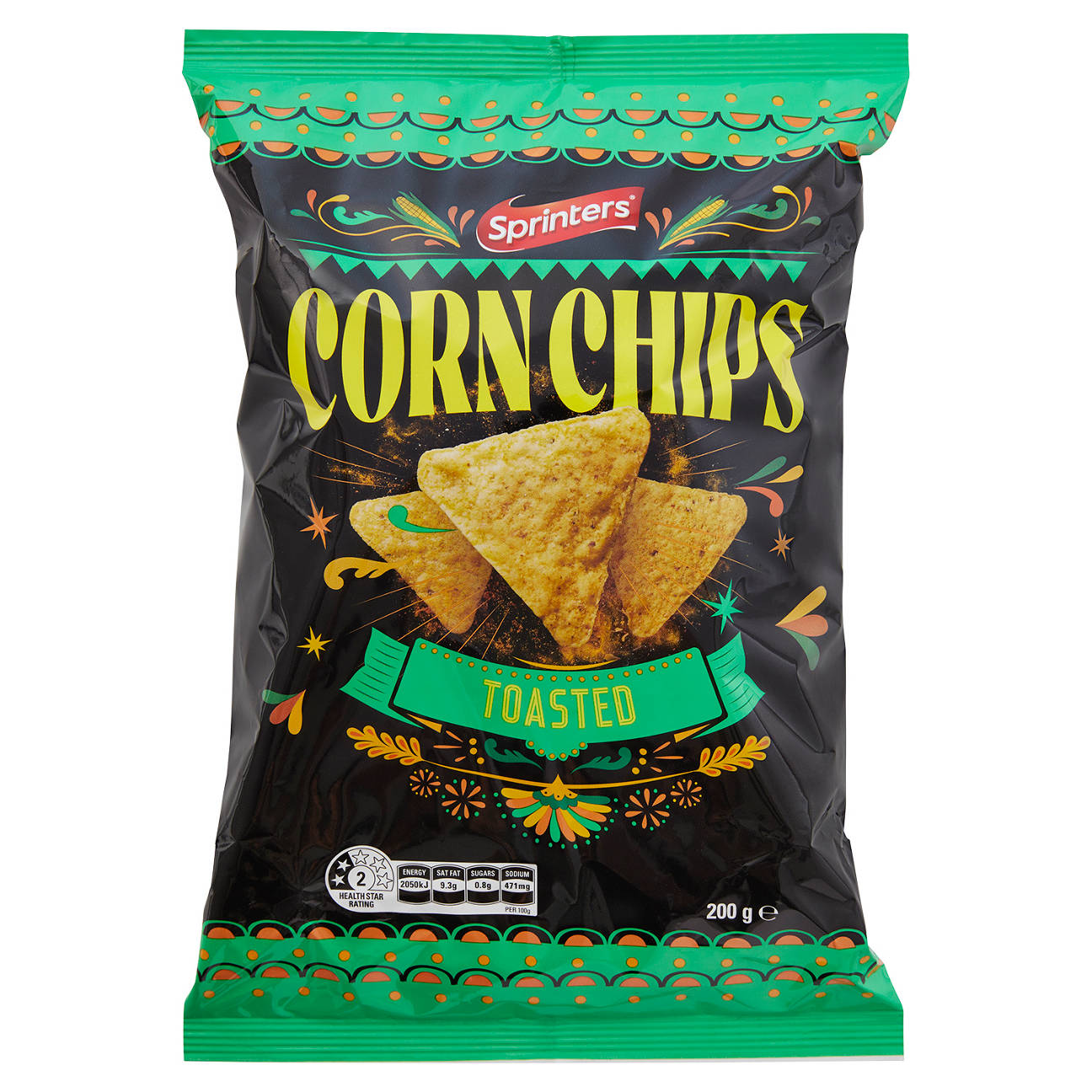 Corn Chips Toasted 200g