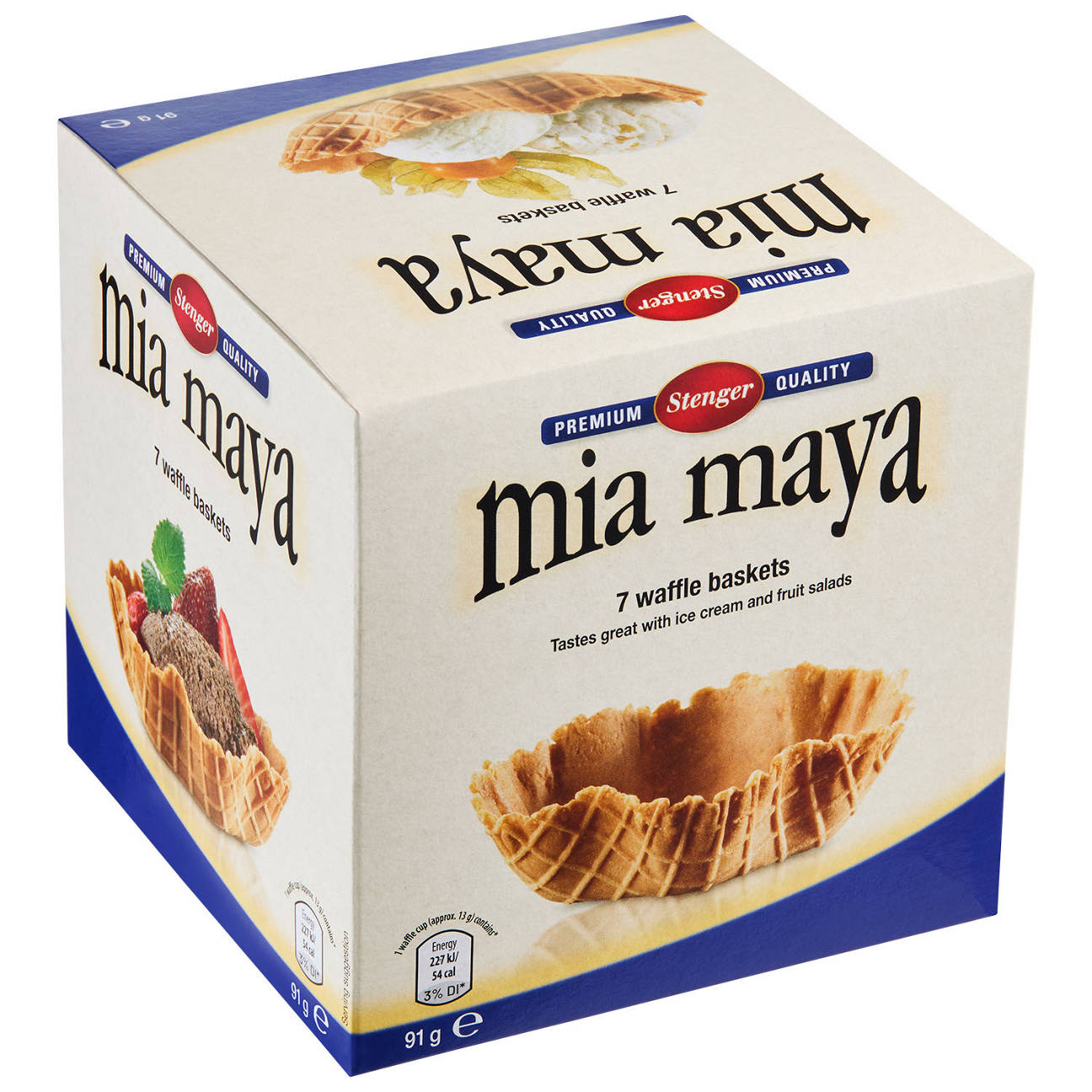 Natural Wafer Baskets 91g