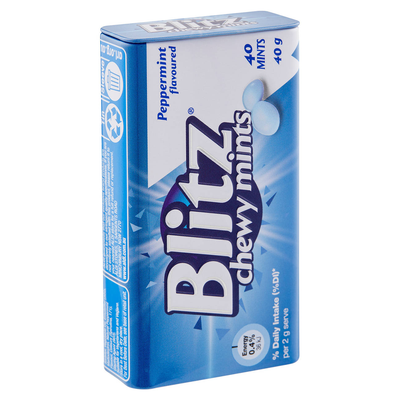 Peppermint Chewy Mints 40g