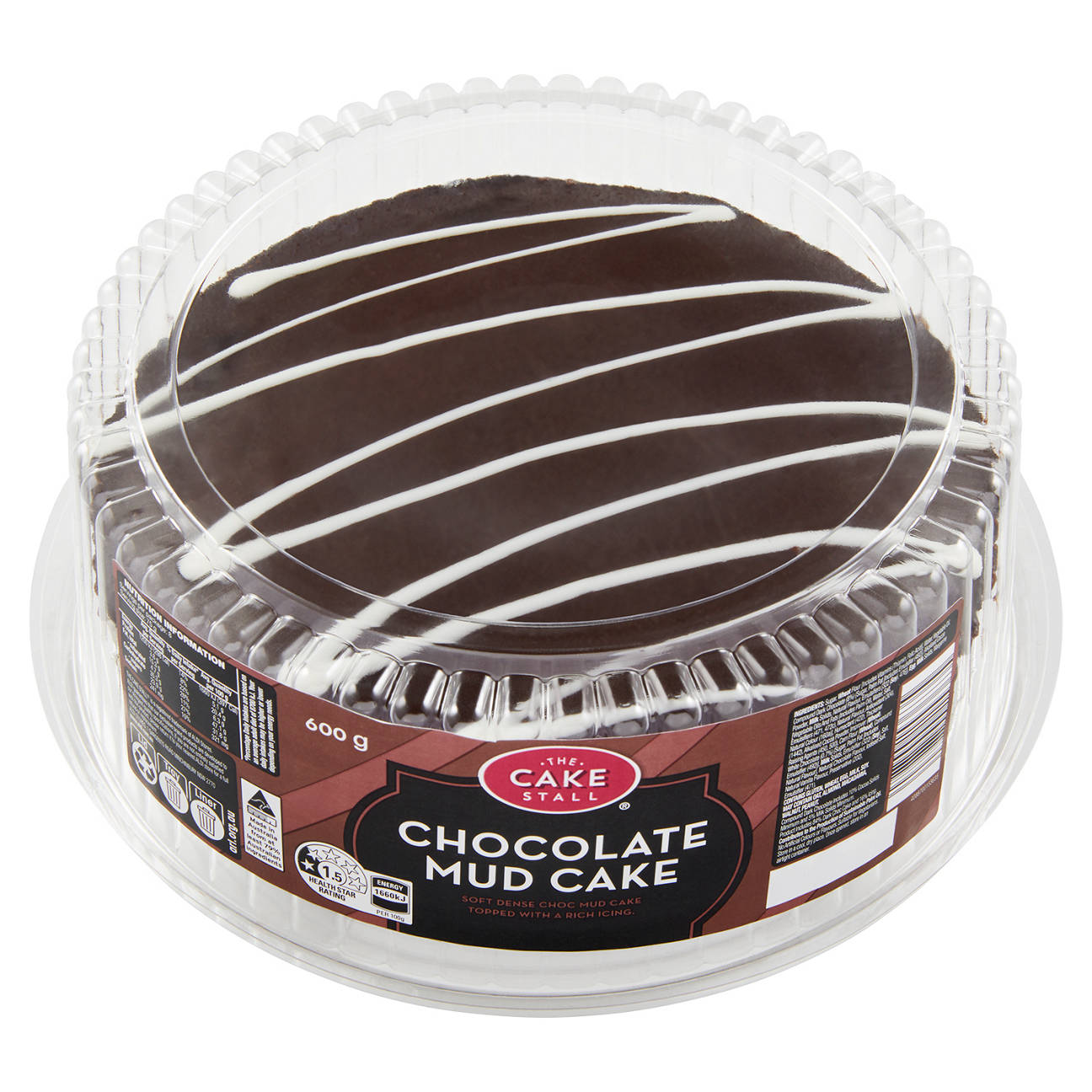 Chocolate Mud Cake 600g